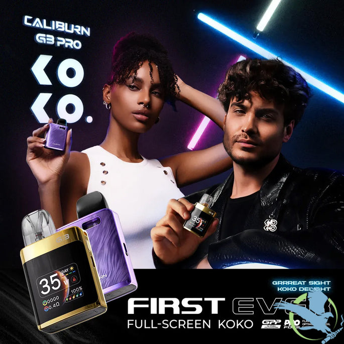 Uwell CALIBURN G3 PRO KOKO 1250mAh Pod System Starter Kit With Refilla ...